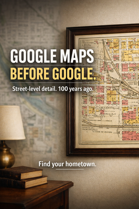 Historic Sanborn Fire Maps of Your Hometown | Hometown History Maps