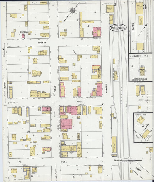 Sanborn Fire Insurance Map from Wittenberg, Shawano County, Wisconsin ...