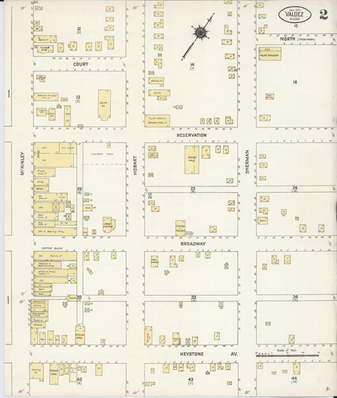 valdez-chitina-whittier, Alaska - 1910 - Sanborn Fire Insurance Map ...