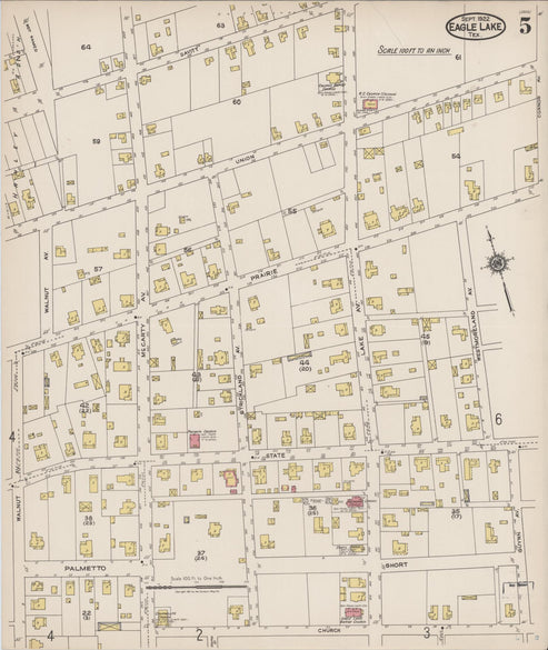 Sanborn Fire Insurance Map from Eagle Lake, Colorado County, Texas ...