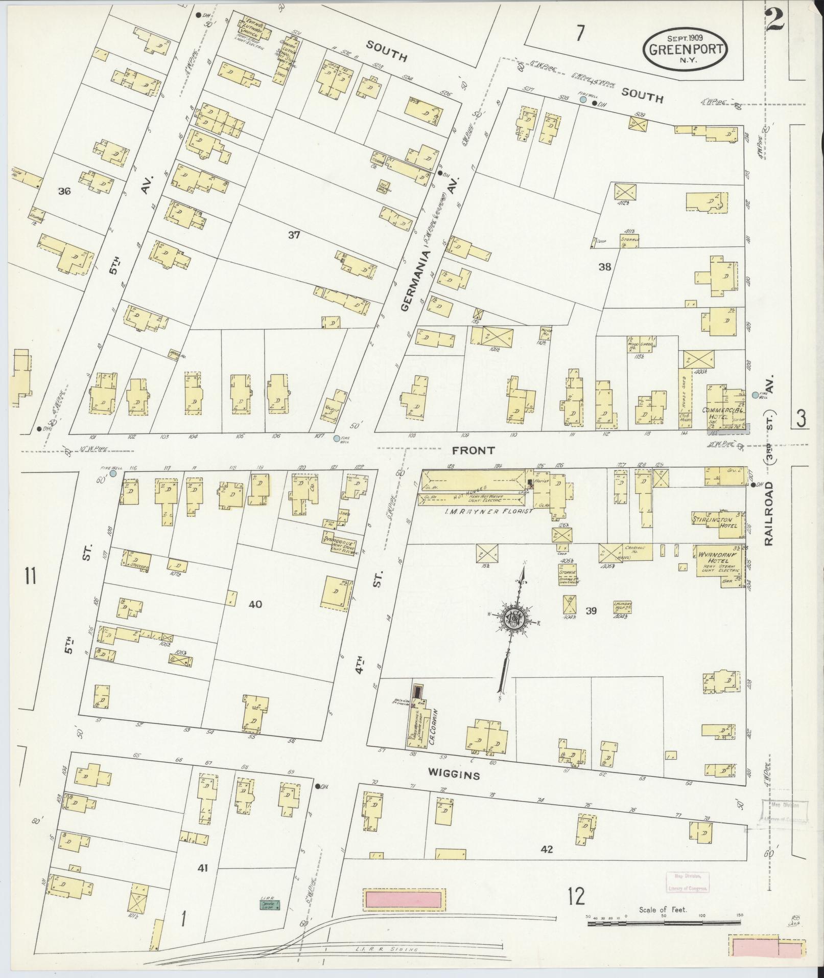 Sanborn Fire Insurance Map from Greenport, Suffolk County, New York ...
